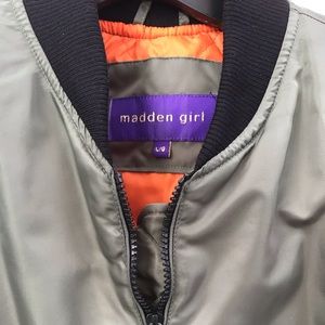 Madden Girl | Jackets & Coats | Madden Girl Straight Bottom Bomber ...